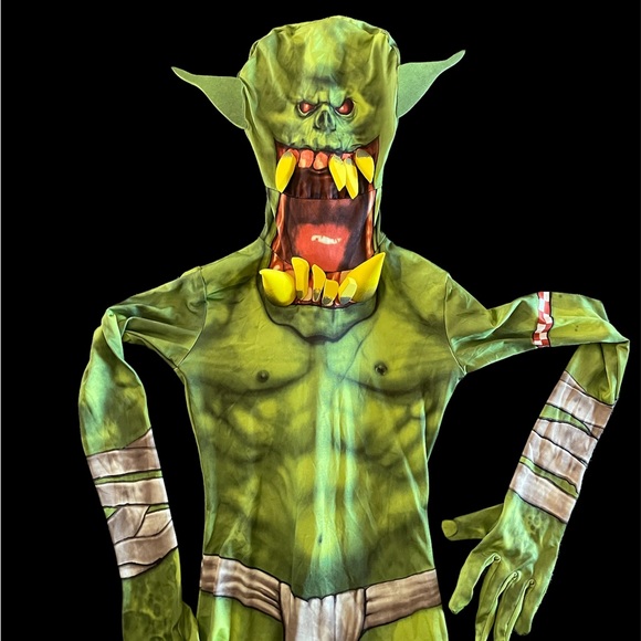 MorphCostumes | Costumes | Morphcostumes Child Green Orc Jaw Dropper ...